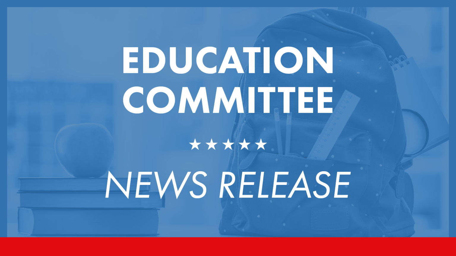 Culver Chairs Senate Education Committee Meeting on Key School and ...